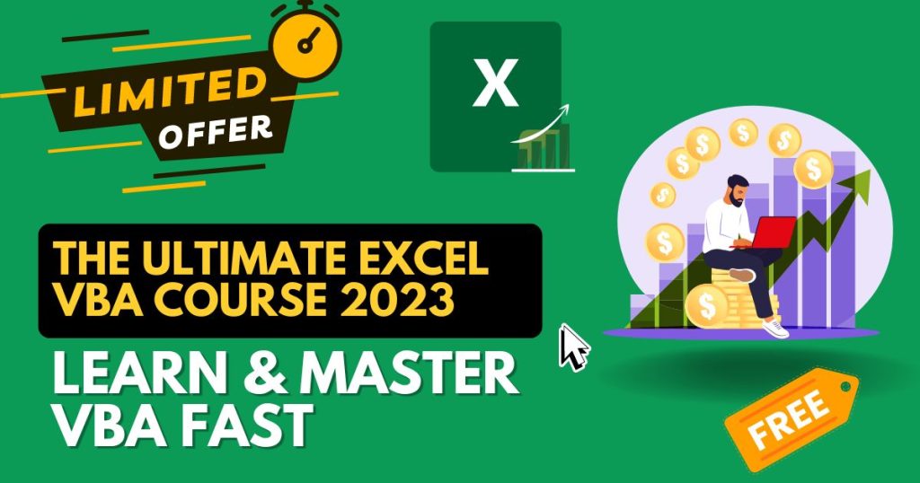 The Ultimate Excel VBA Course 2023 : Learn & Master VBA Fast - CIGMA Foundation