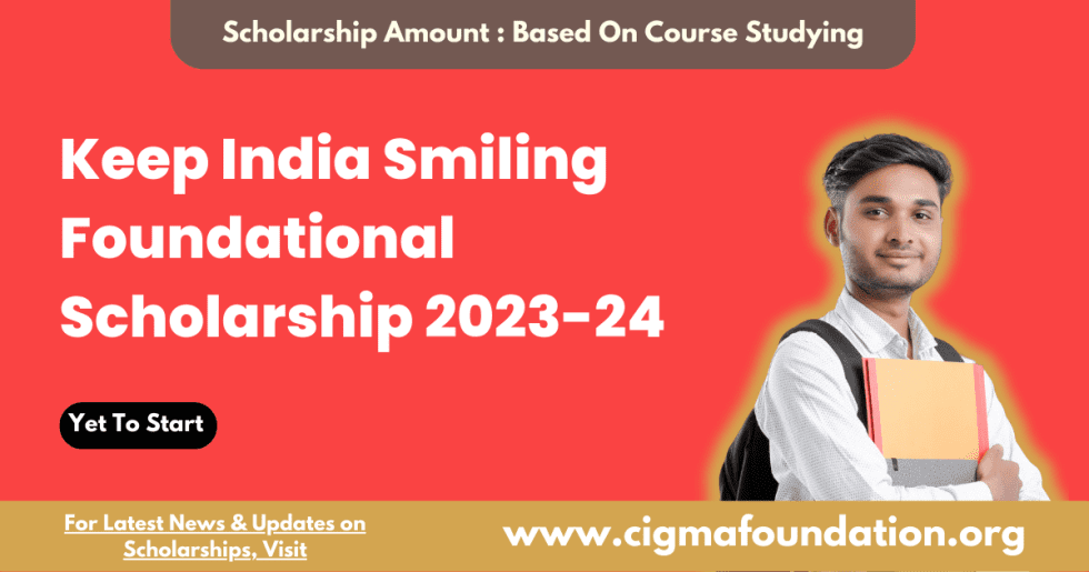 CSR Scholarships (2023-24) - CIGMA Foundation