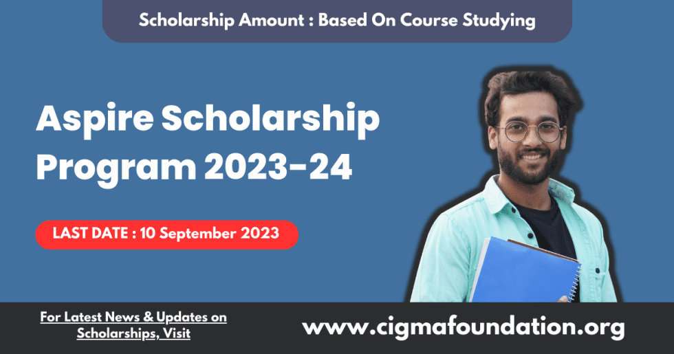 CSR Scholarships (2023-24) - CIGMA Foundation