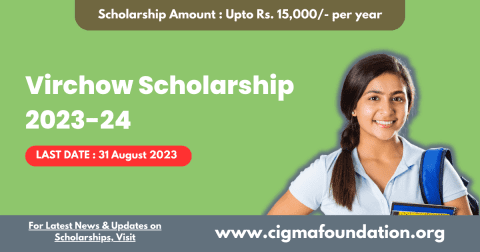 CSR Scholarships (2023-24) - CIGMA Foundation